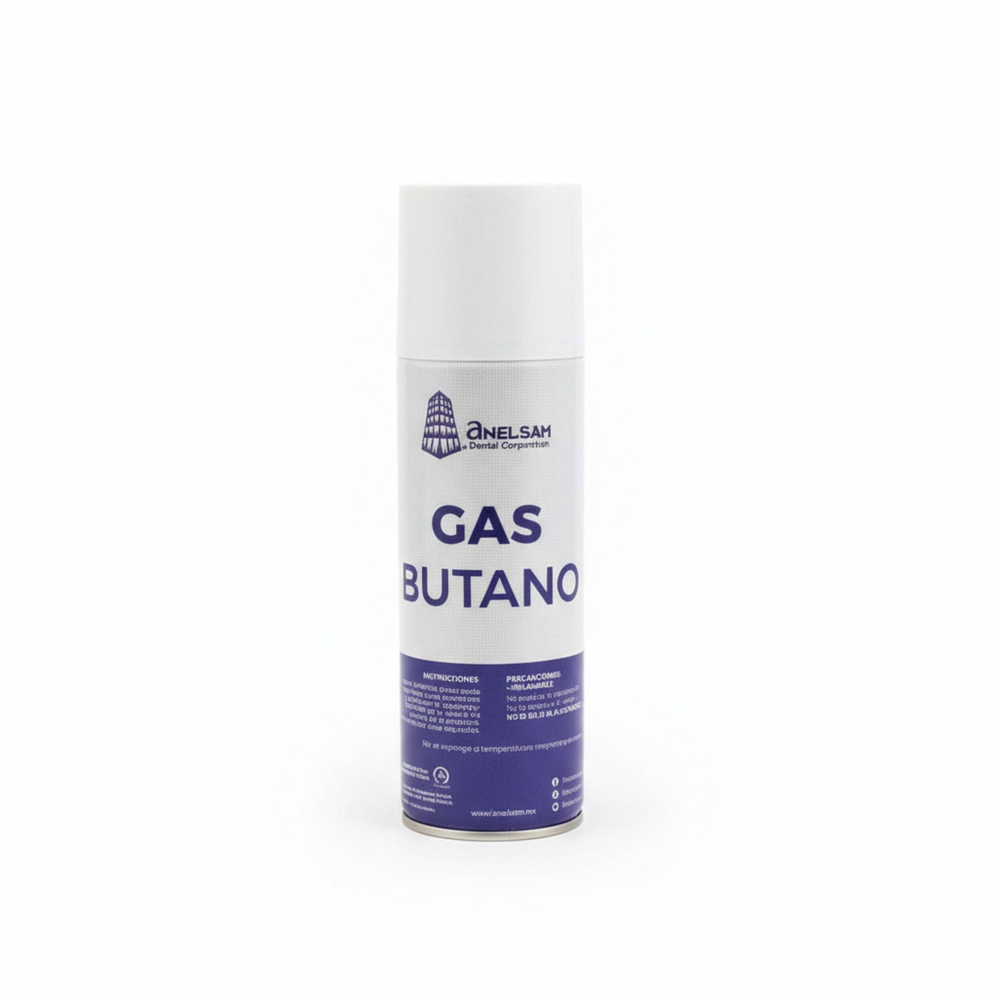 Gas Butano 250ml Anelsam para Soplete - Llama Precisa – Dentina